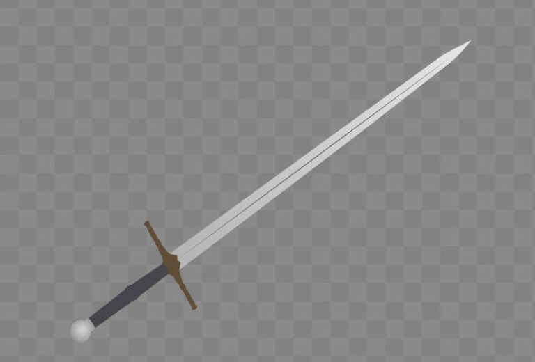 Free Sharp Long Sword Vector Clipart Png Image On Transparent ...