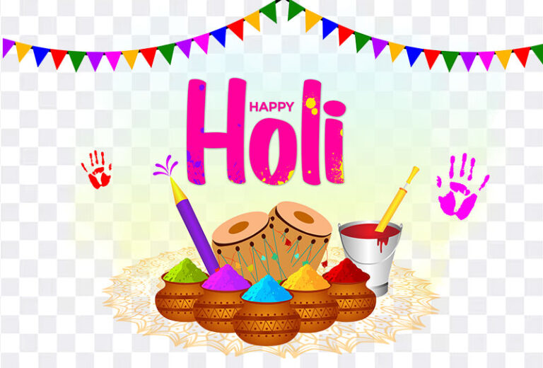 Holi Festival Vector Design Png Transparent Image For Free Download ...